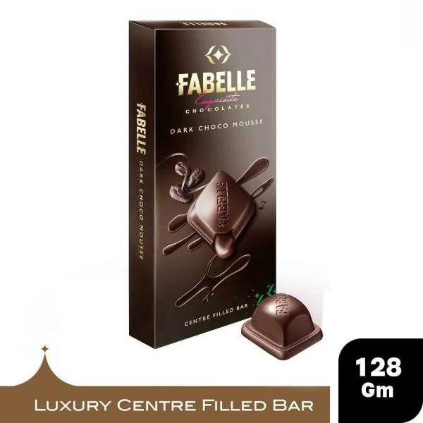 Fabelle Dark Mousse Bar 128 g - JioMart