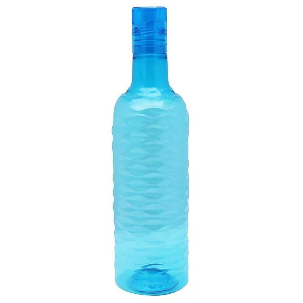 Polyset Wave Blue Plastic Bottle 1 L (Set of 4) - JioMart