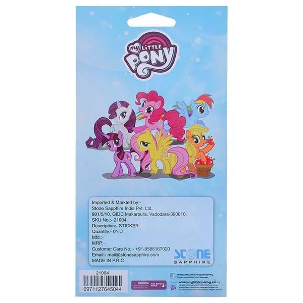 My Little Pony Sticker (Pack of 12) - JioMart