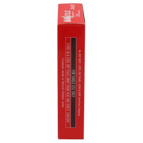 Manforce Strawberry Flavoured Condoms 10 pcs - JioMart