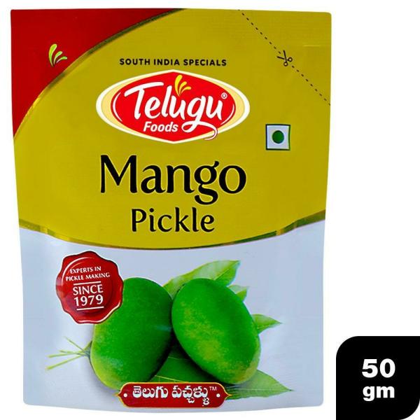 Telugu Foods Mango Pickle 50 g - JioMart
