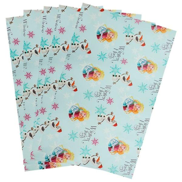 Disney Frozen Paper Gift Wrapper (Pack of 5) - JioMart