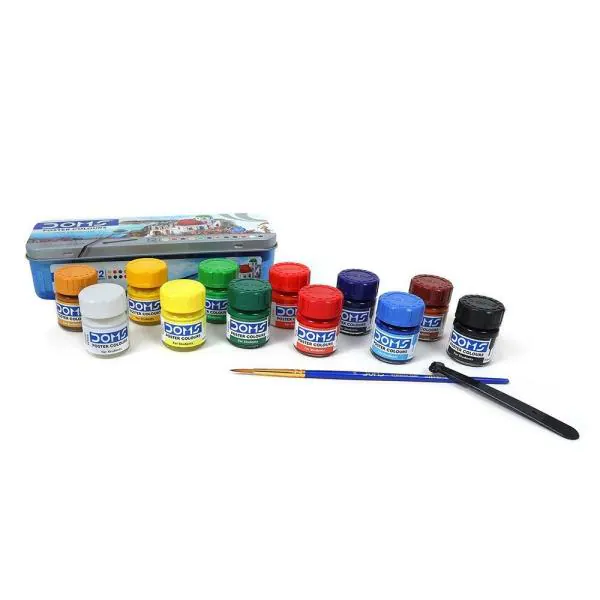 Doms Poster Colours For Students (12 Shades) - JioMart