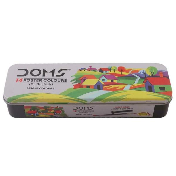 Doms Poster Colours For Students (14 Shades) - JioMart