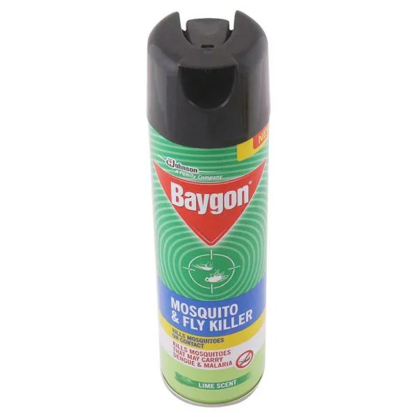 Baygon Lime Scent Mosquito & Fly Killer Spray 200 ml - JioMart