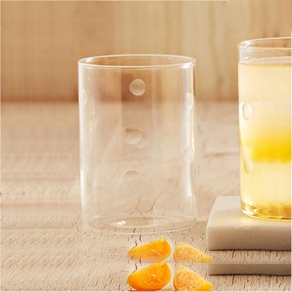 Borosil Medallion Glass 350 ml (Set of 6) - JioMart