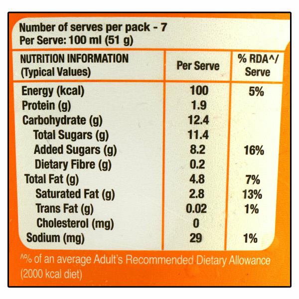 Kwality Wall's So Alphonso Mango Ice Cream 700 ml (Tub) - JioMart