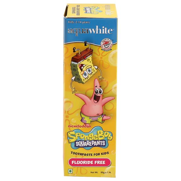 Aquawhite SpongeBob Squarepants Chill Gum Kids Toothpaste 80 g (2-14 ...