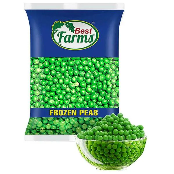 Best Farms Frozen Green Peas 1 kg - JioMart