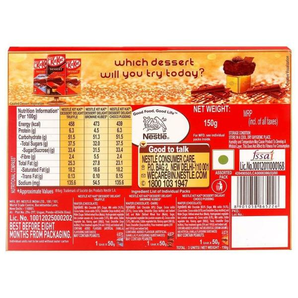 KitKat Dessert Delight Assorted Chocolates 150 g - JioMart
