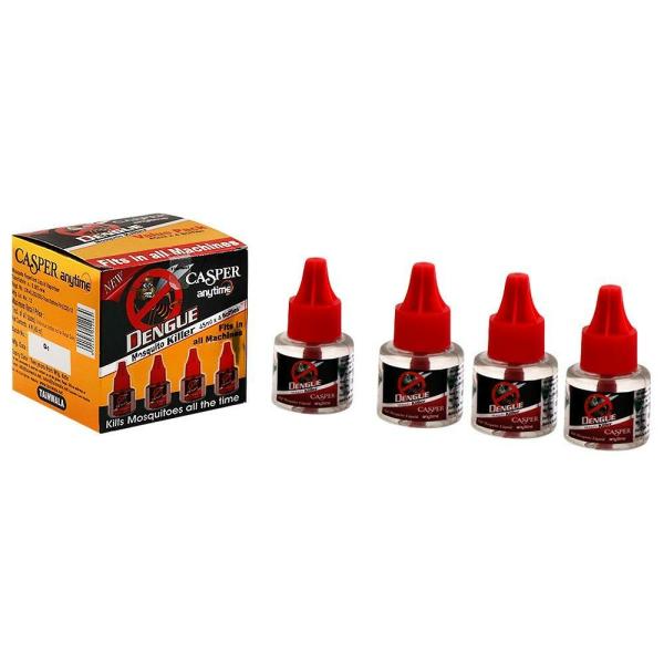 Casper Dengue Mosquito Killer Liquid 45 ml (Pack of 4) - JioMart