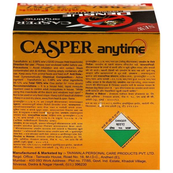 Casper Dengue Mosquito Killer Liquid 45 ml (Pack of 4) - JioMart
