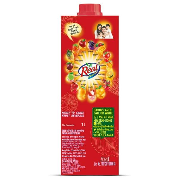 Real Fruit Power Mixed Berries Fruit Drink 1 L - JioMart