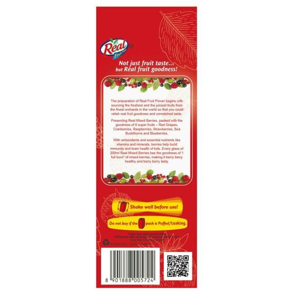 Real Fruit Power Mixed Berries Fruit Drink 1 L - JioMart