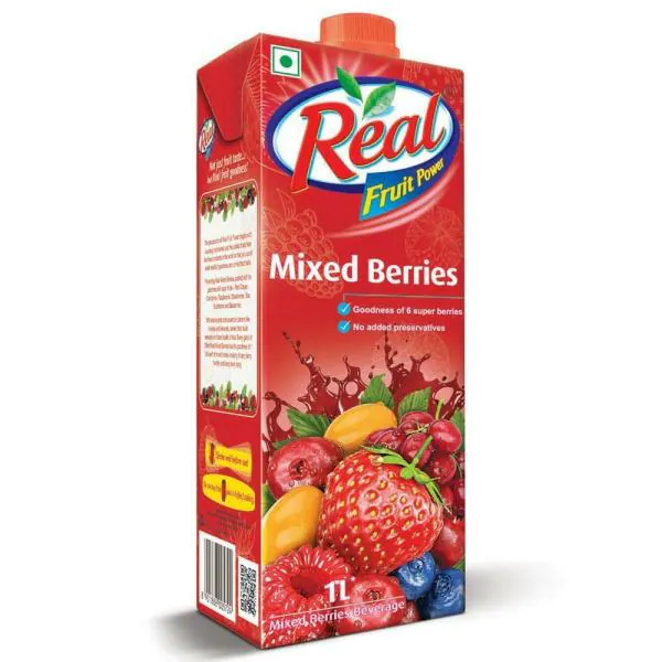 Real Fruit Power Mixed Berries Fruit Drink 1 L - JioMart