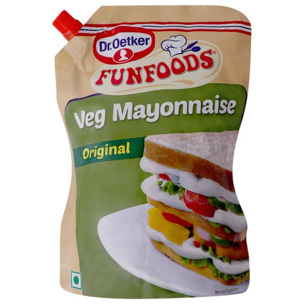 Funfoods Original Veg Mayonnaise 875 g - JioMart