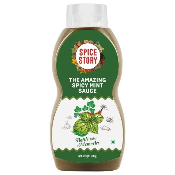 Spice Story Amazing Spicy Mint Sauce 200 g - JioMart