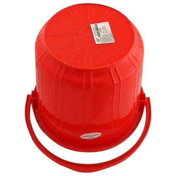 Princeware SD Red Plastic Bucket with Handle 13 L - JioMart