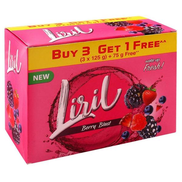 Liril Berry Blast Soap 125 g (Pack of 3) - JioMart