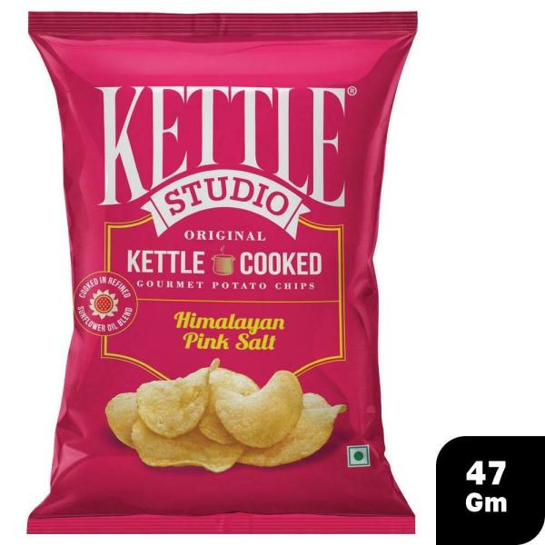Kettle Studio Himalayan Pink Salt Gourmet Potato Chips 47 g - JioMart