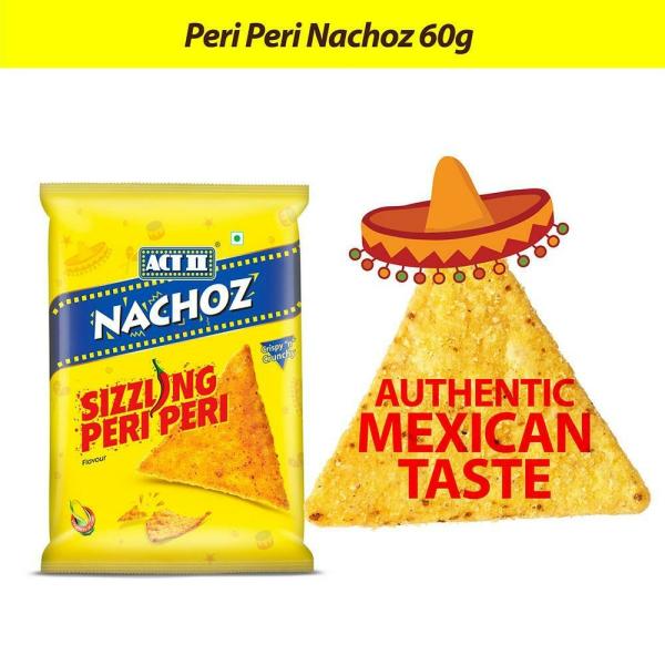 Act II Sizzling Peri Peri Nachoz 60 g - JioMart