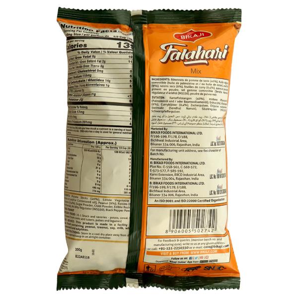 Bikaji Falahari Mix 200 g - JioMart