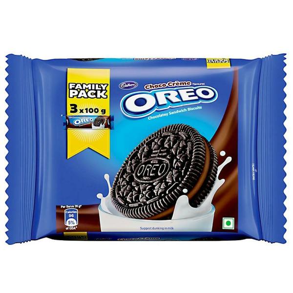 Cadbury Oreo Choco Creme Biscuits 300 g - JioMart