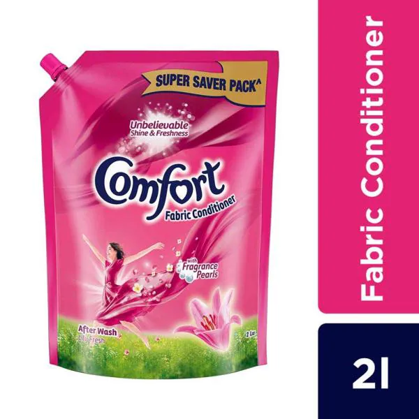 Comfort After Wash Lily Fresh Fabric Conditioner 2 L - JioMart