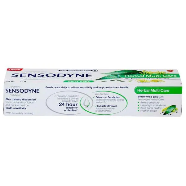 Sensodyne Herbal Multi Care Toothpaste 70 g - JioMart