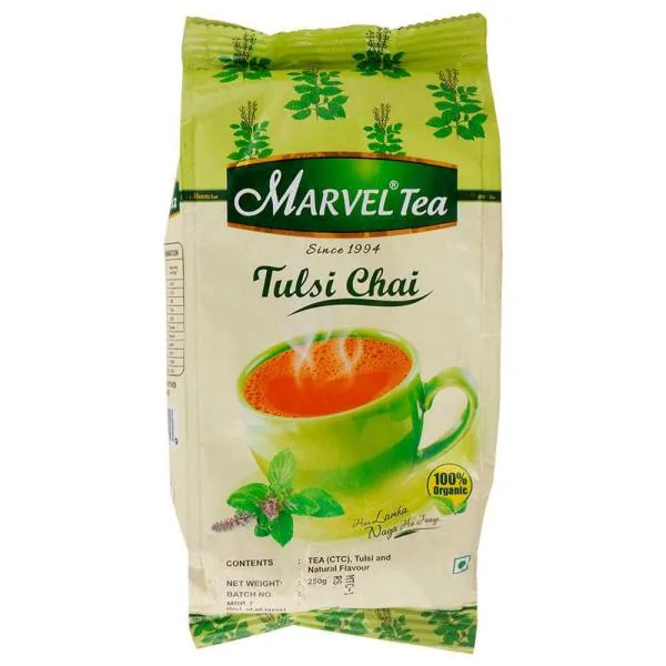 Marvel Tea Tulsi Chai 250 g - JioMart