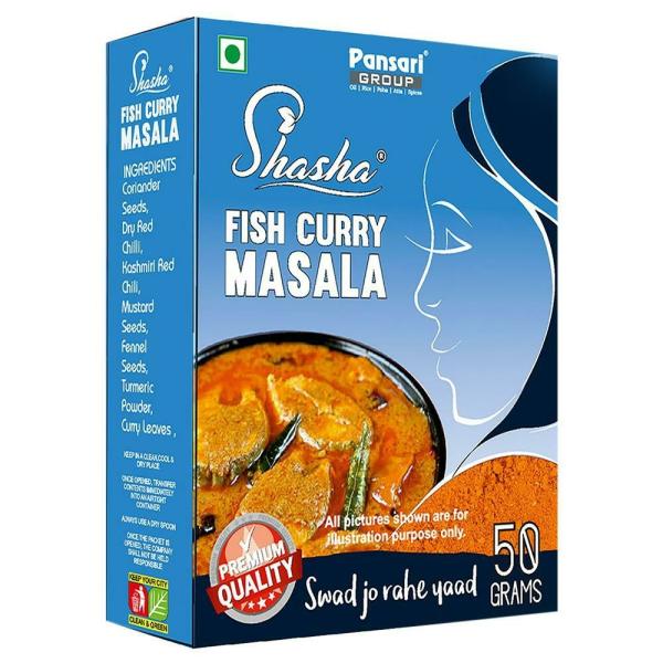 Shasha Fish Curry Masala 50 g - JioMart