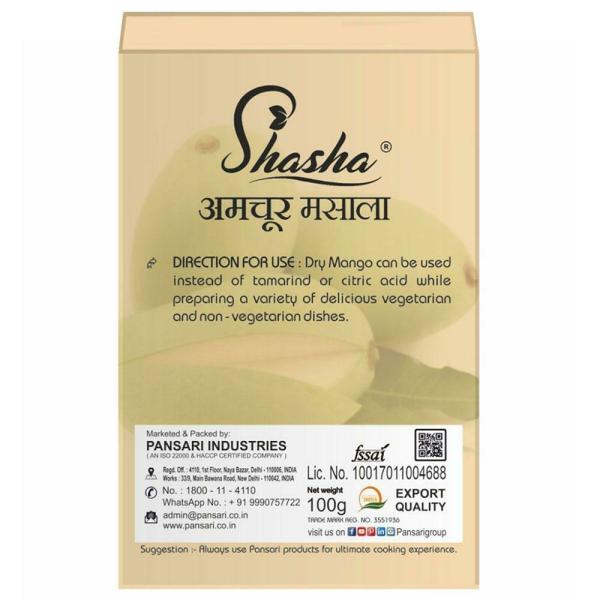 Shasha Dry Mango Powder 100 g - JioMart