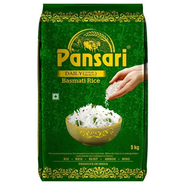 Pansari Daily Dubar Basmati Rice 5 kg - JioMart