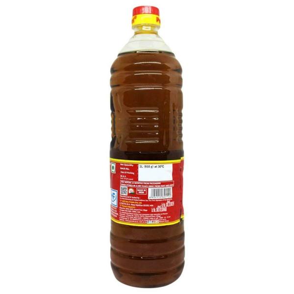 Pansari Kacchi Ghani Mustard Oil 1 L - JioMart
