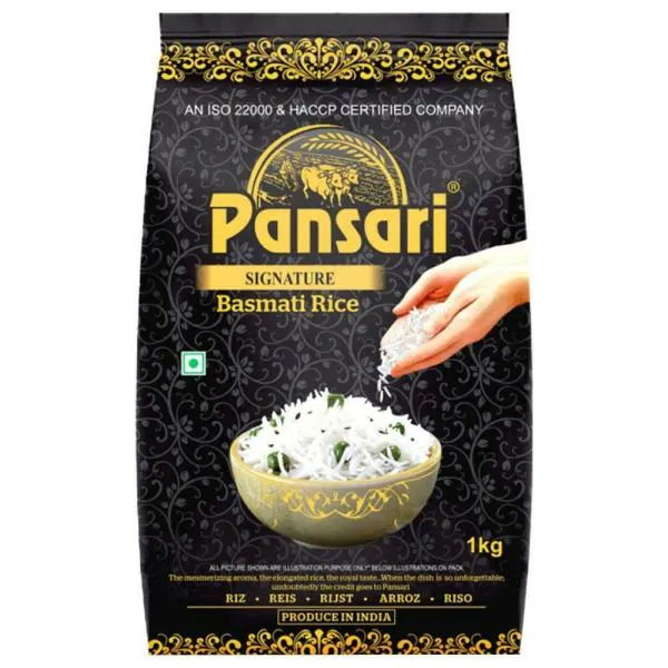 Pansari Signature Basmati Rice 1 kg - JioMart