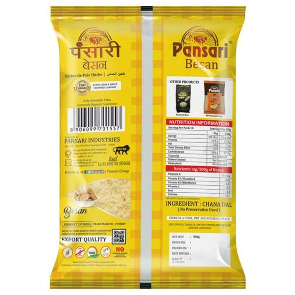 Pansari Besan 500 g - JioMart