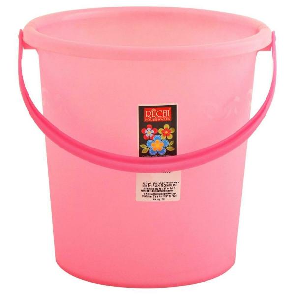 Ruchi Frosty Pink Plastic Bucket 5 L - JioMart