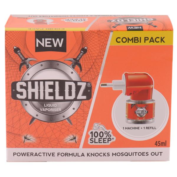 Shieldz Liquid Vaporiser Mosquito Repellent Machine + Refill 45 ml ...