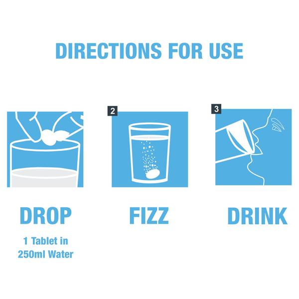 Fast&Up Reload Fizzy Lemon Blast Flavour 20 Tablets - JioMart