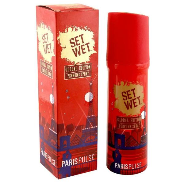 Set Wet Global Edition Paris Pulse Perfume Spray 120 ml - JioMart
