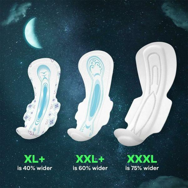 Whisper Ultra Nights Sanitary Napkin with Wings (XXXL) 10 pads - JioMart