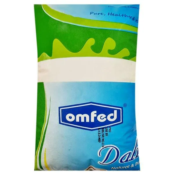 Omfed Whole Milk Curd 1 kg (Pouch) - JioMart