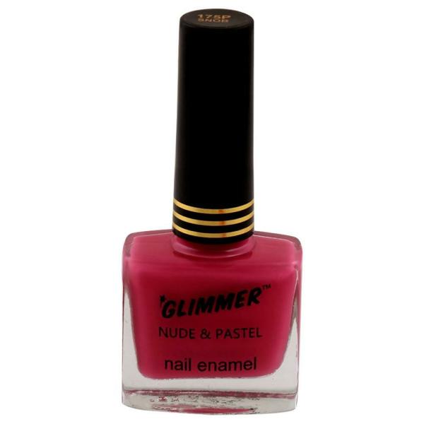 Glimmer Nude & Pastel Nail Enamel, Snob (P175) 9 ml - JioMart