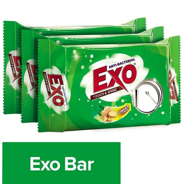 Exo Dishwash Bar 200 g (Pack of 3) - JioMart