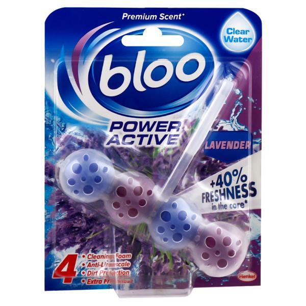 Bloo Power Active Lavender Solid Toilet Rim Block 50 g - JioMart