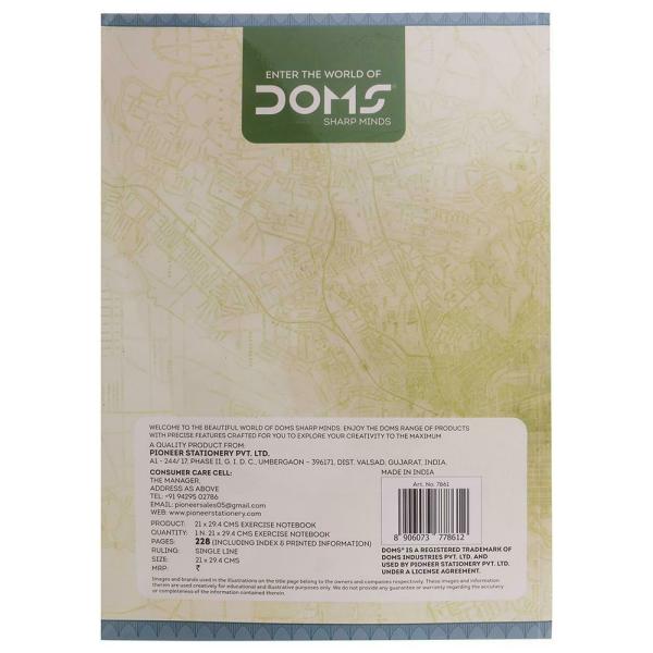 Doms Bridges Series Single Line Notebook (228 pgs) - JioMart