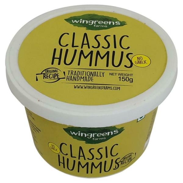 Wingreens Farms Classic Hummus (No Garlic) 150 g - JioMart