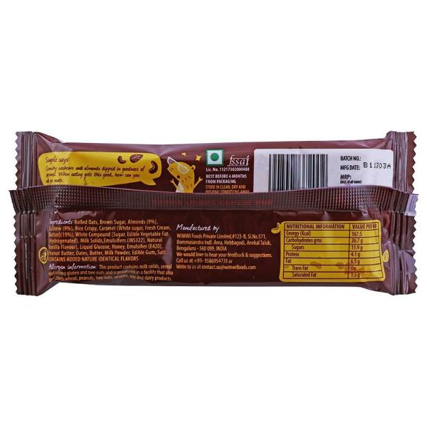 ASAP Almond Cashew & Caramel Cereal Bar 240 g - JioMart