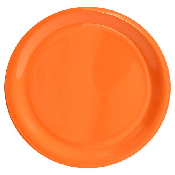 Dinewell Orange Round Melamine Small Plate 7.5 inch - JioMart