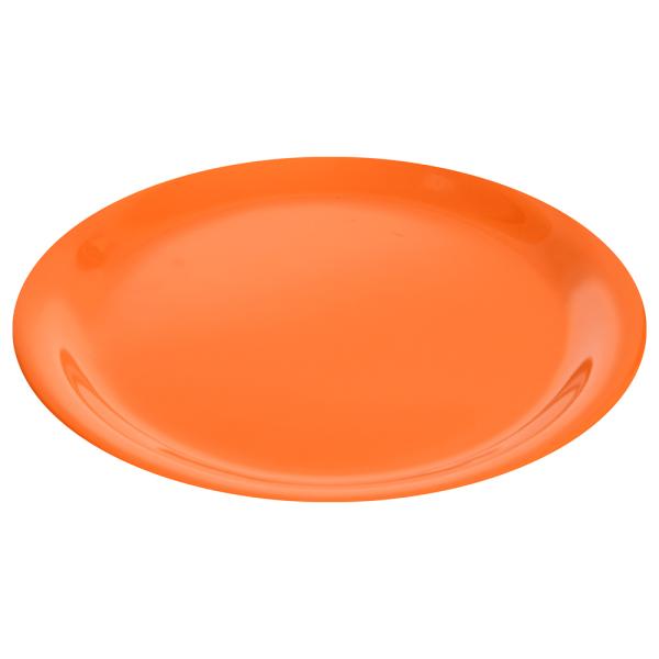 Dinewell Orange Round Melamine Small Plate 7.5 inch - JioMart